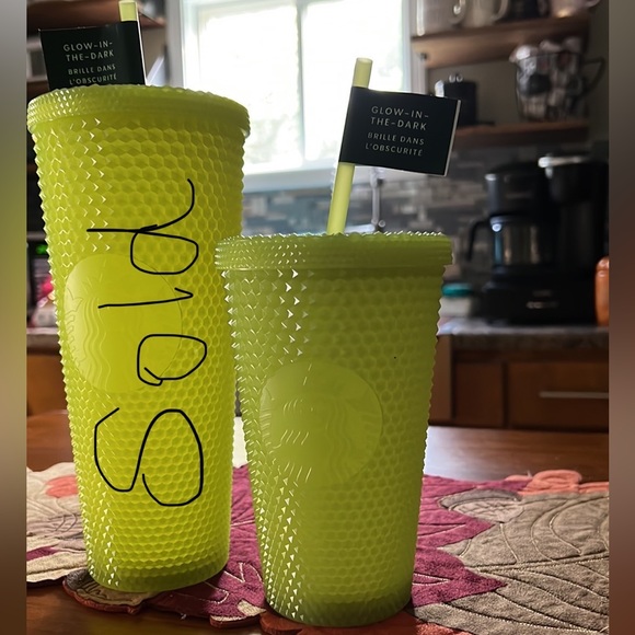 Glow In The Dark Lemongrass Bling Cup